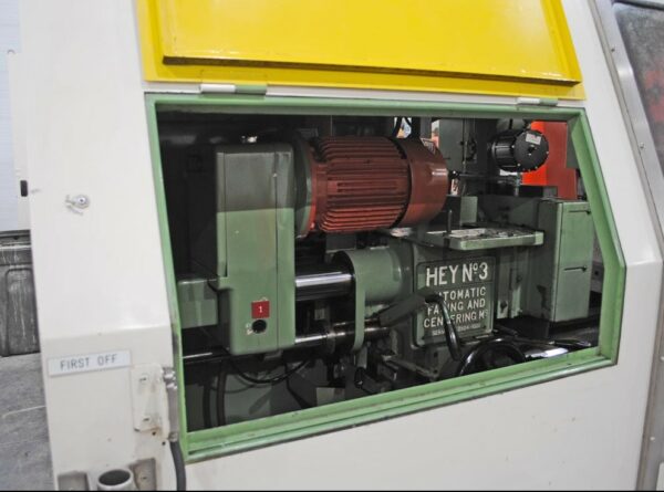 HEY NO. 3 8” X 27” AUTOMATIC CNC FACING AND CENTERING MACHINE – Major ...